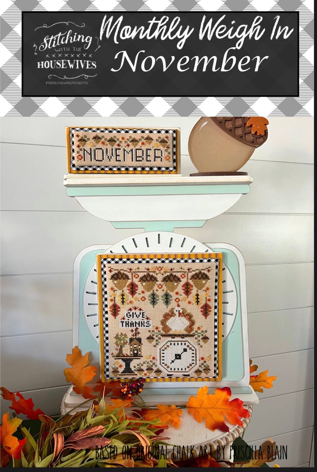 Pre-order Monthly Weigh in November by Stitching With the Housewives - Etsy
