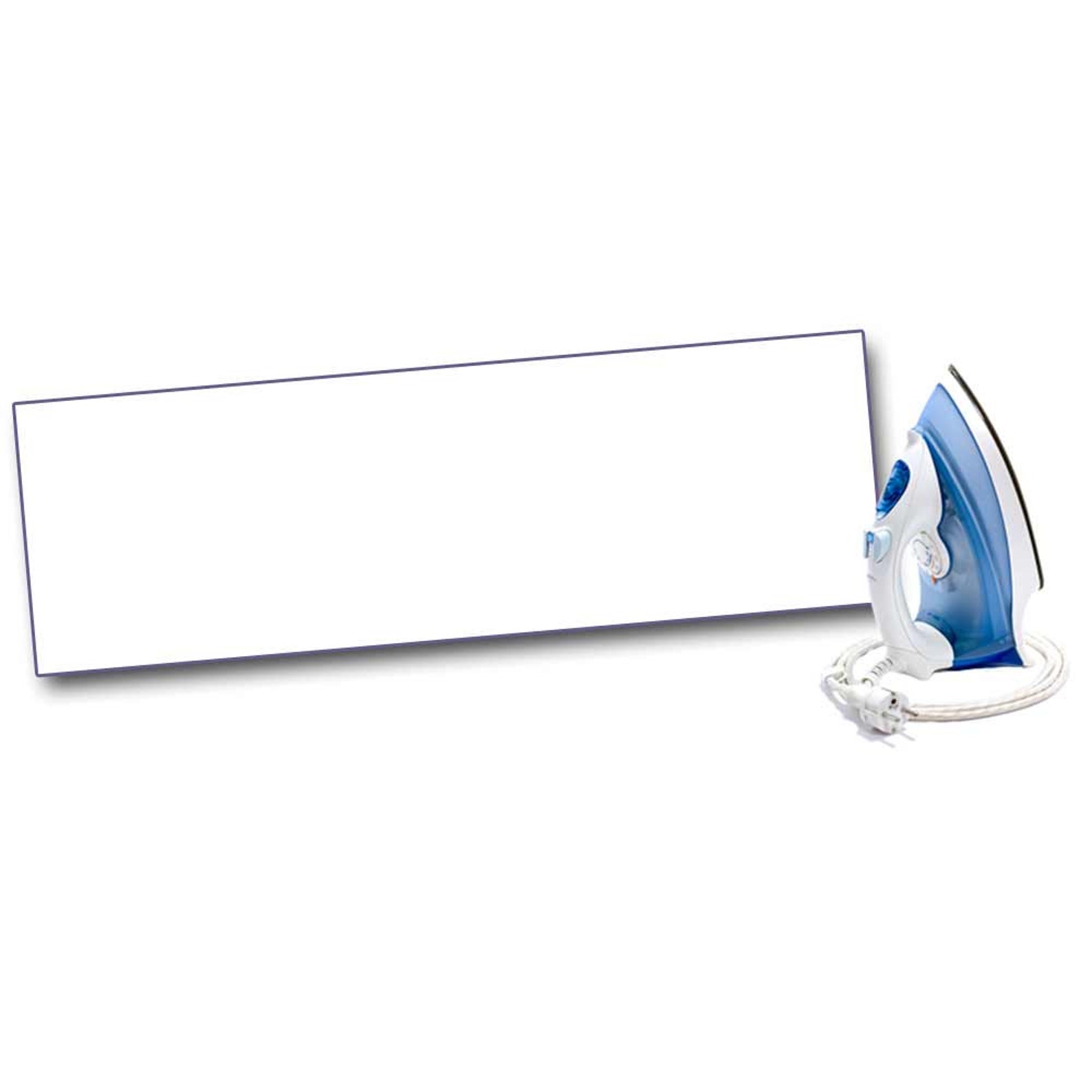 100 Blank Iron on Labels for Clothing - Etsy