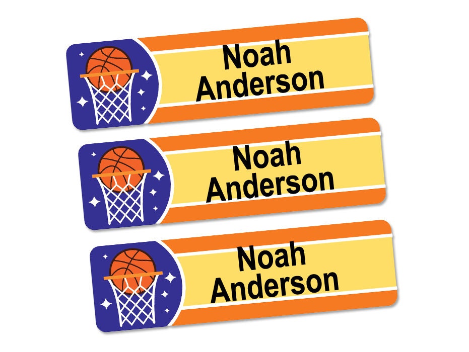 Kids School Labels Camp Labels Personalized Waterproof | Etsy