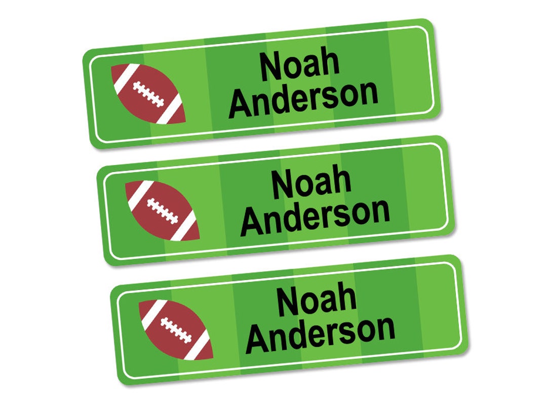 Kids School Labels, Camp Labels, Personalized Waterproof Labels ...