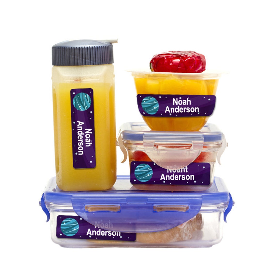 Kids Name Labels Stick on Name Labels Waterproof Labels - Etsy