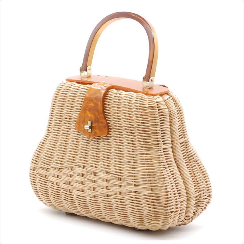 Wicker Handbag - Etsy