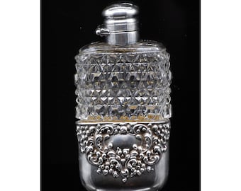 Antique Thin Flask Bottle Pre-1900's - Etsy