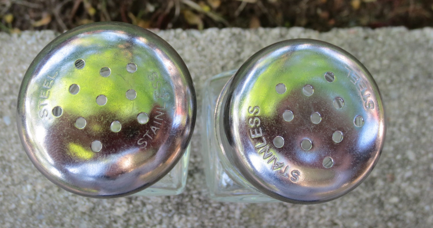 Personalized Wedding Gifts, Wedding Engraved Glass Salt and Pepper ...