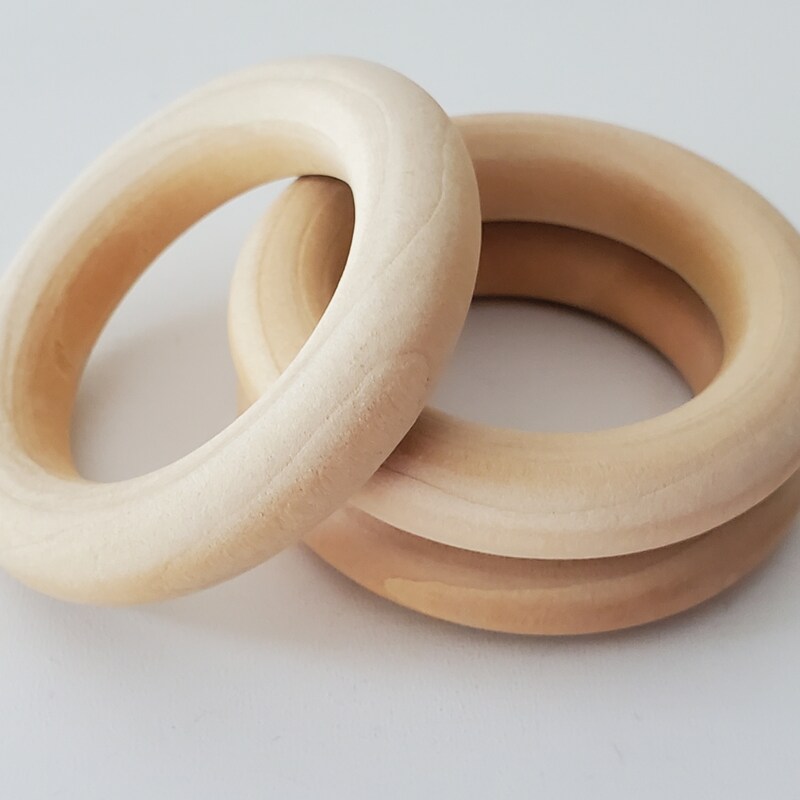 Large Wood Rings - Etsy