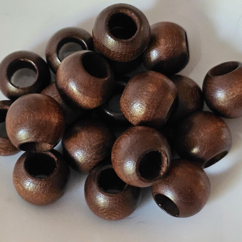 Macrame Wooden Beads - Etsy