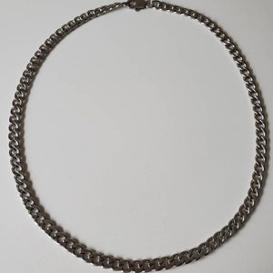 304 Stainless Steel Chain Curb Chain 24 Long 7.5 Mm - Etsy