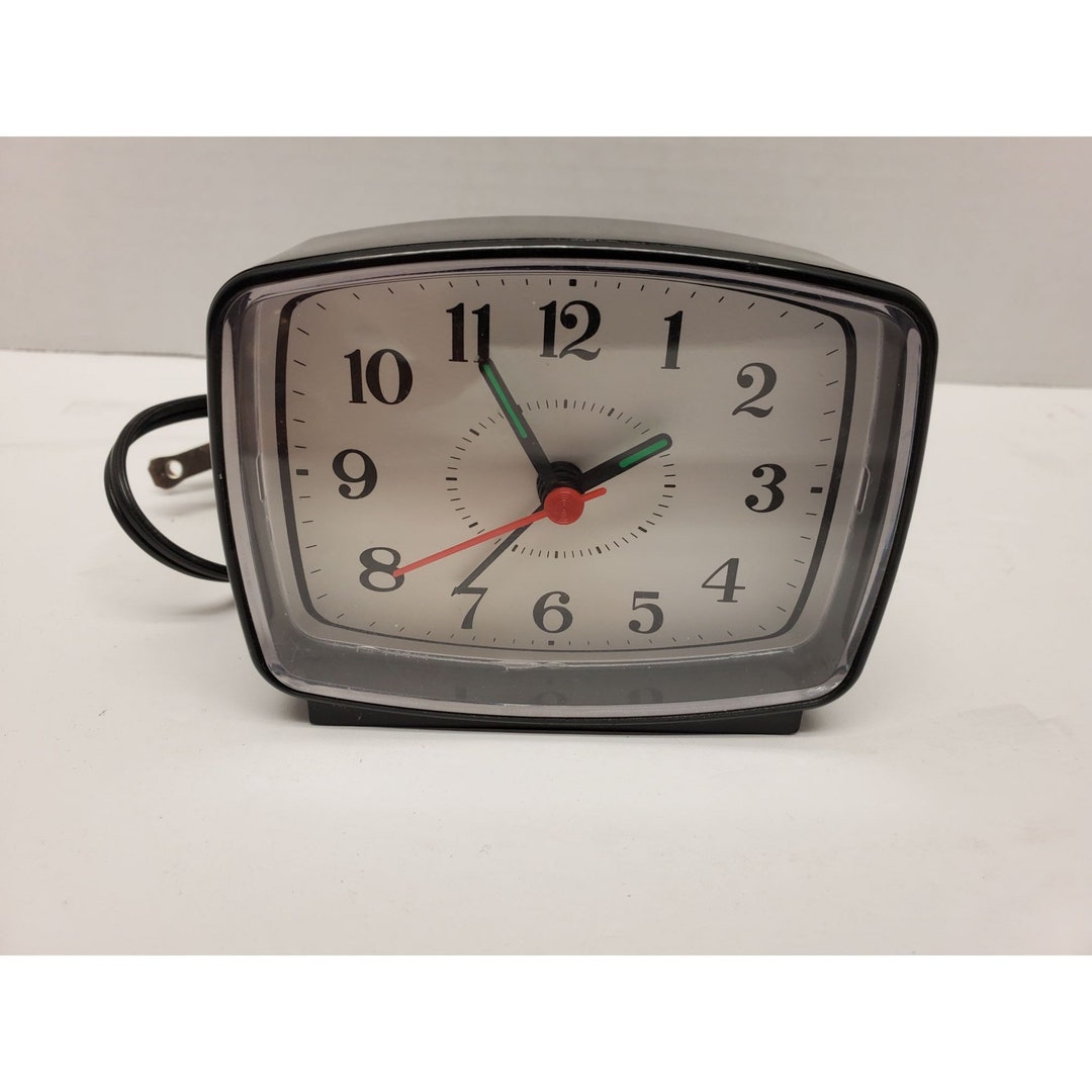 Vintage I.E.L. Retro Electric Alarm Clock Model IQT2009 - Etsy