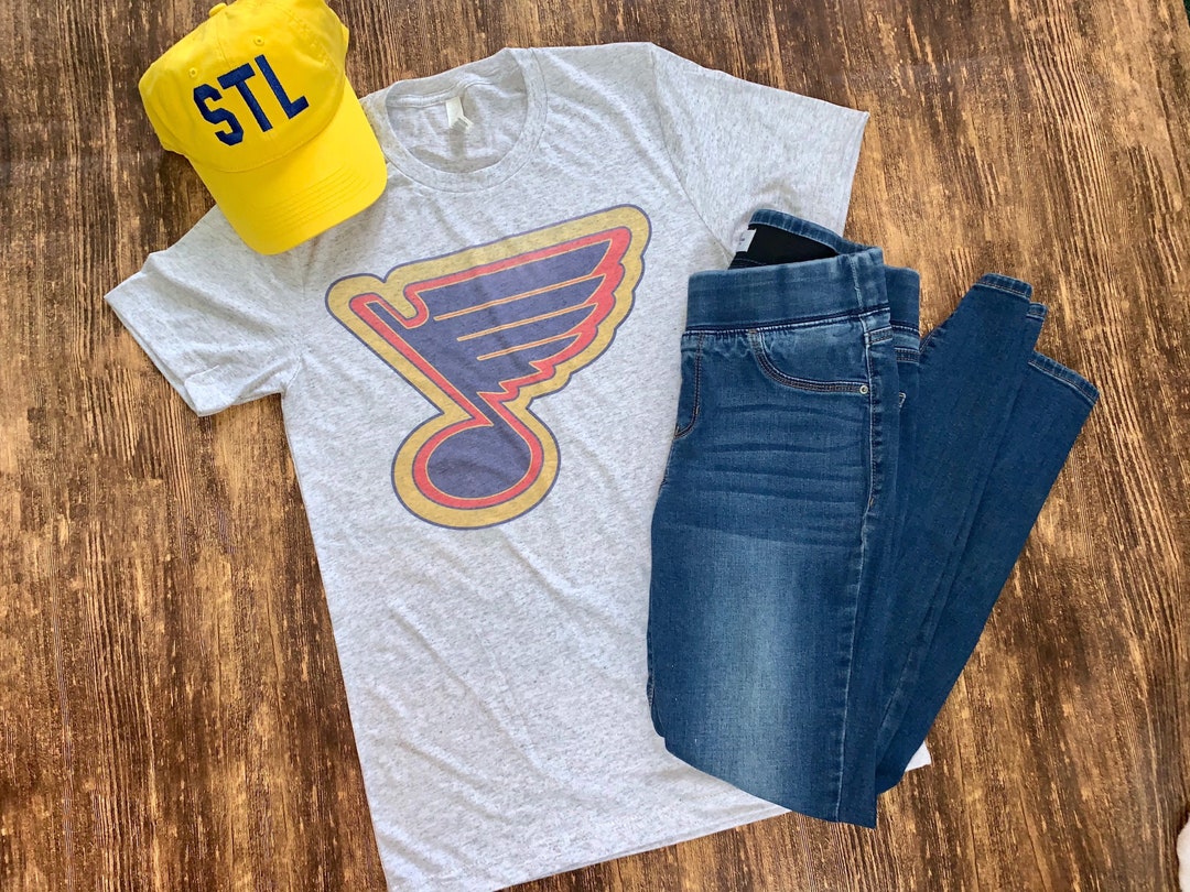 Retro St. Louis Hockey Tee - Etsy