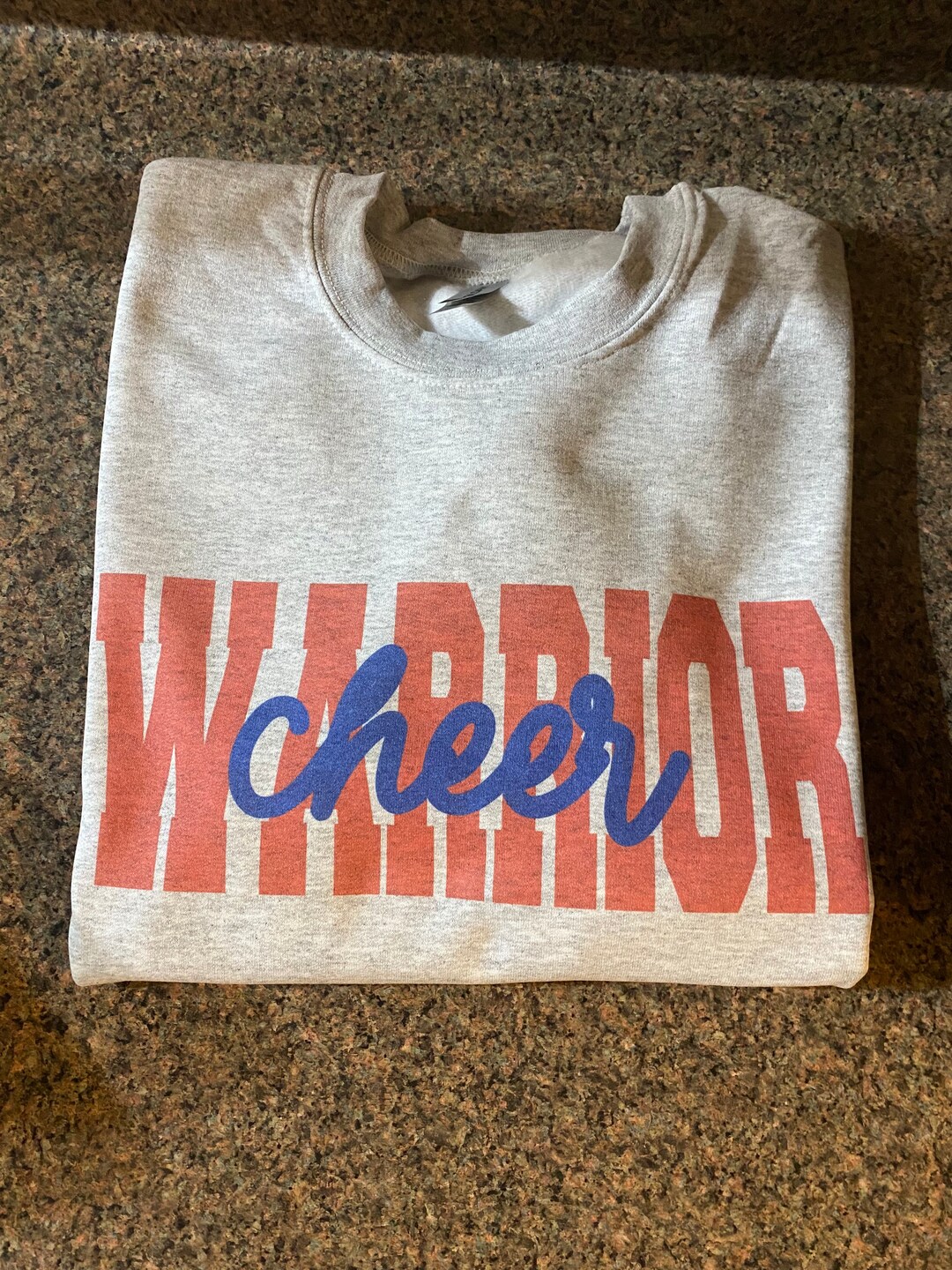 Warrior Cheer Crewneck - Etsy