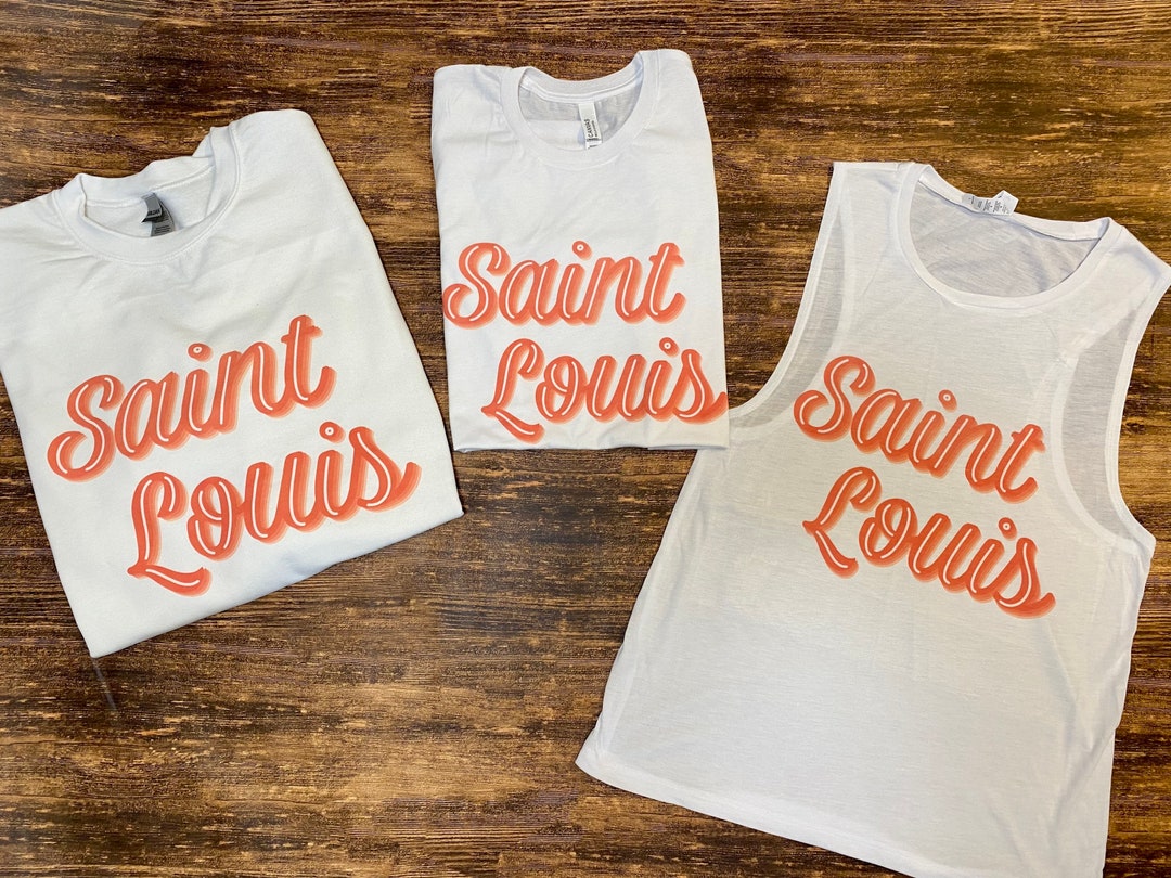 Vintage Saint Louis Tee - Etsy