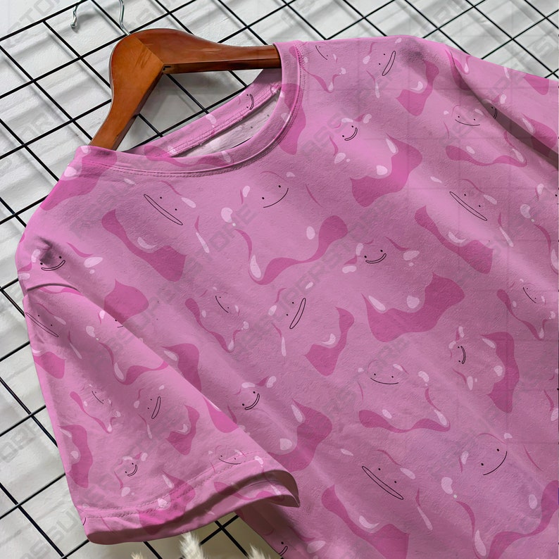Ditto Invisible Trendy Summer Tshirt Ditto Anime Tshirt Ditto Birthday ...