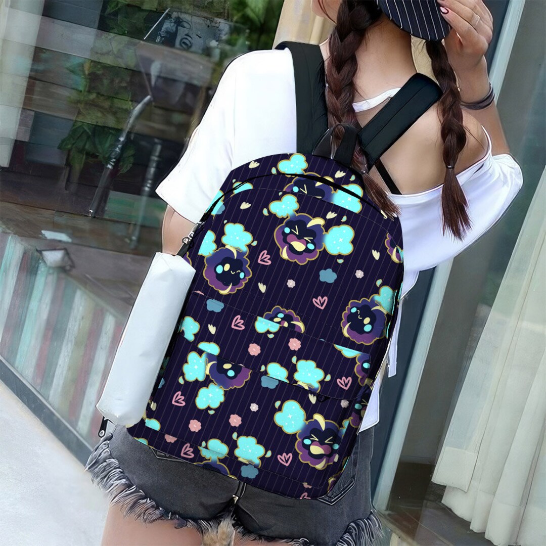 Nebby Night Cute Backpack Nebby Travel Backpack Nebby Canvas Backpack