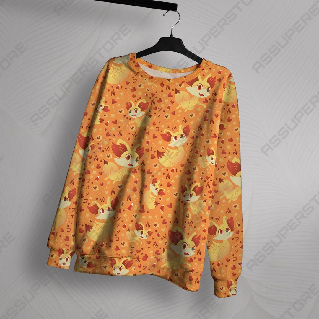 Foxie Sweatshirt Fox Funny Cute Unisex Shirt Crewneck Sweatshirt Gift ...
