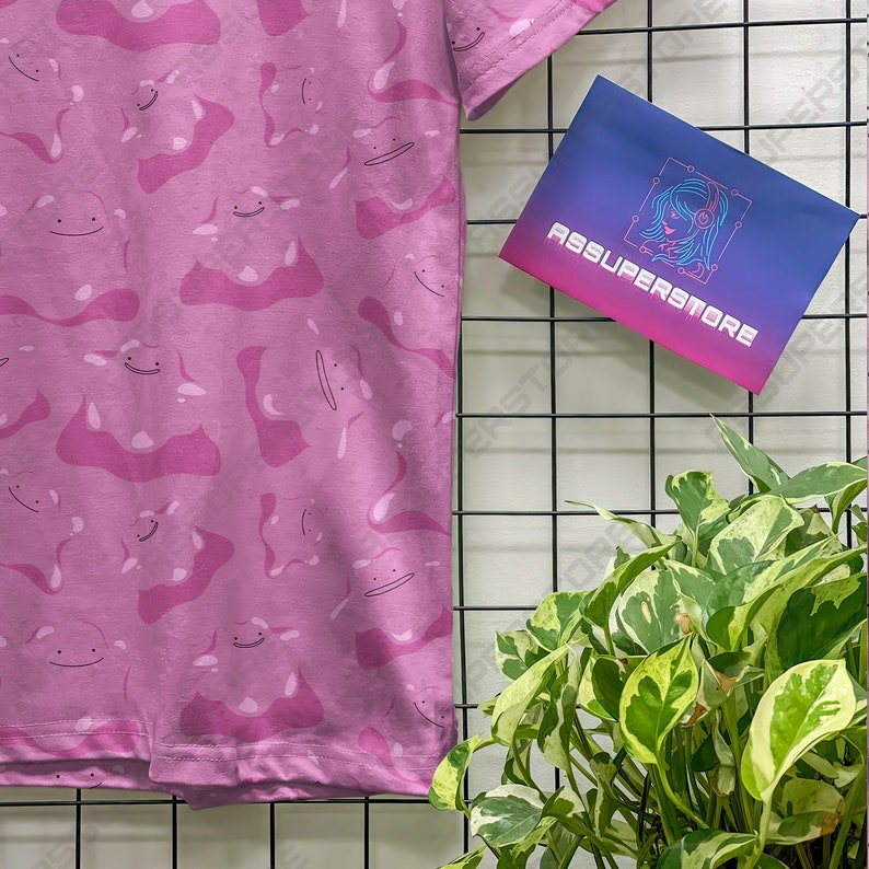 Ditto Invisible Trendy Summer Tshirt Ditto Anime Tshirt Ditto Birthday ...