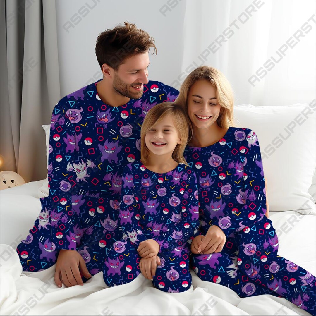 Shadow King Pajamas Shirt Cute Family Pajamas Set Matching Pajamas ...
