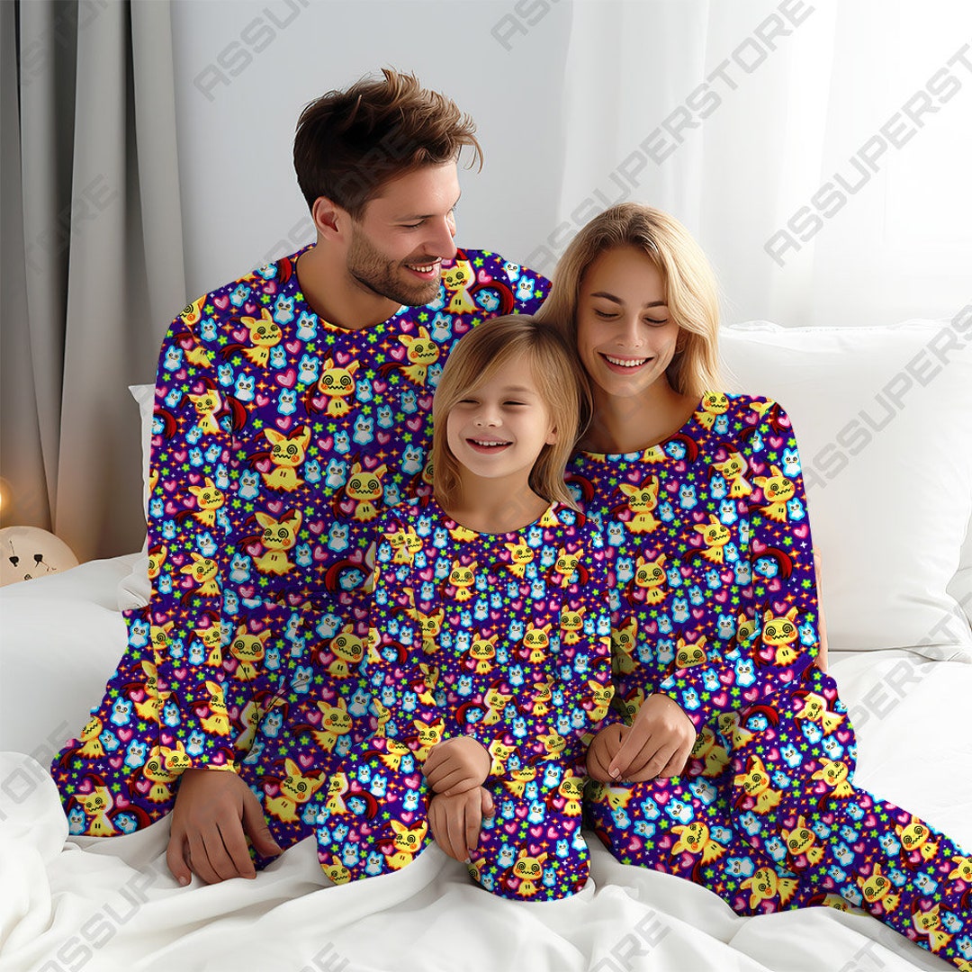 Mimi Pajamas Christmas Pajamas Set Matching Family Pajamas Gift - Etsy