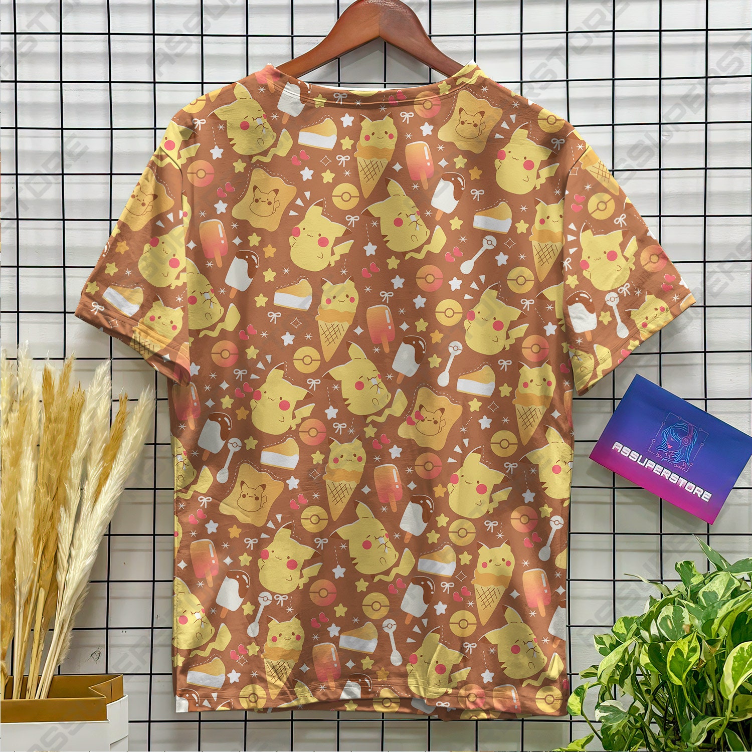 Pikachu Cute Tshirt Designs Pikachu Plush Trendy Tshirt Hello - Etsy