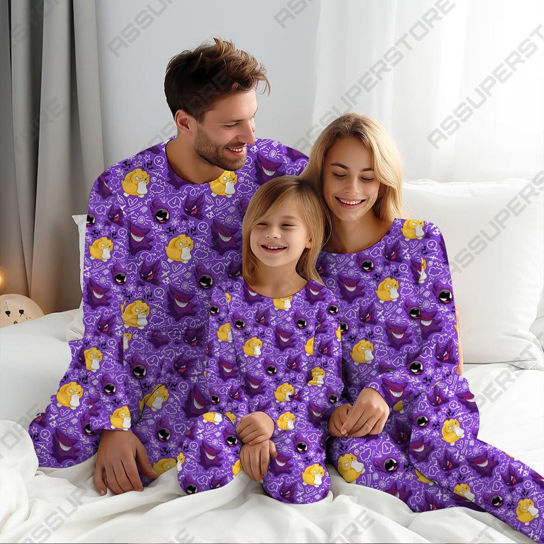 Shadow King Pajamas Set Family Pajamas Cute Duck Matching Holiday ...
