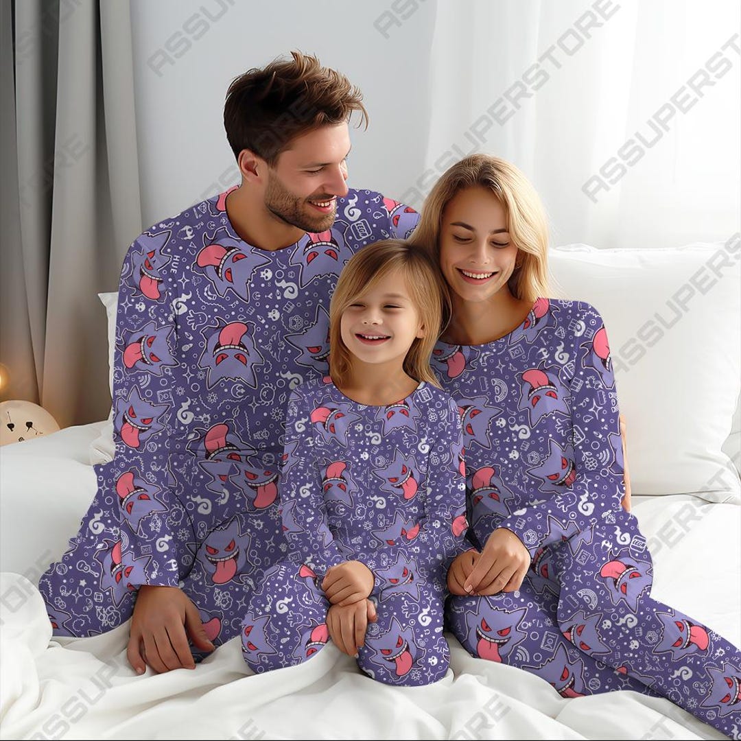 Shadow King Pajamas Cute Ghost Family Pajamas Set Couple Pajamas Gift ...
