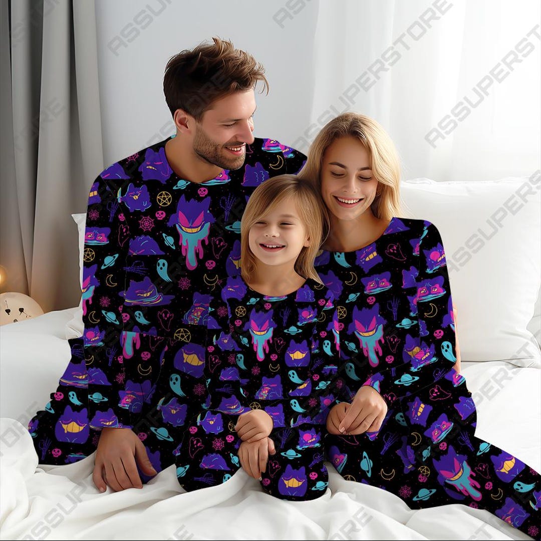 Shadow King Pajamas Set Family Matching Couple Pajamas Christmas ...
