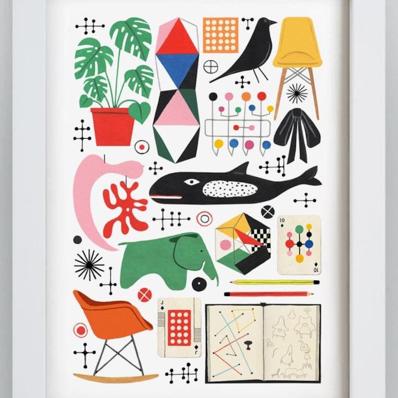 Eames Poster - Etsy