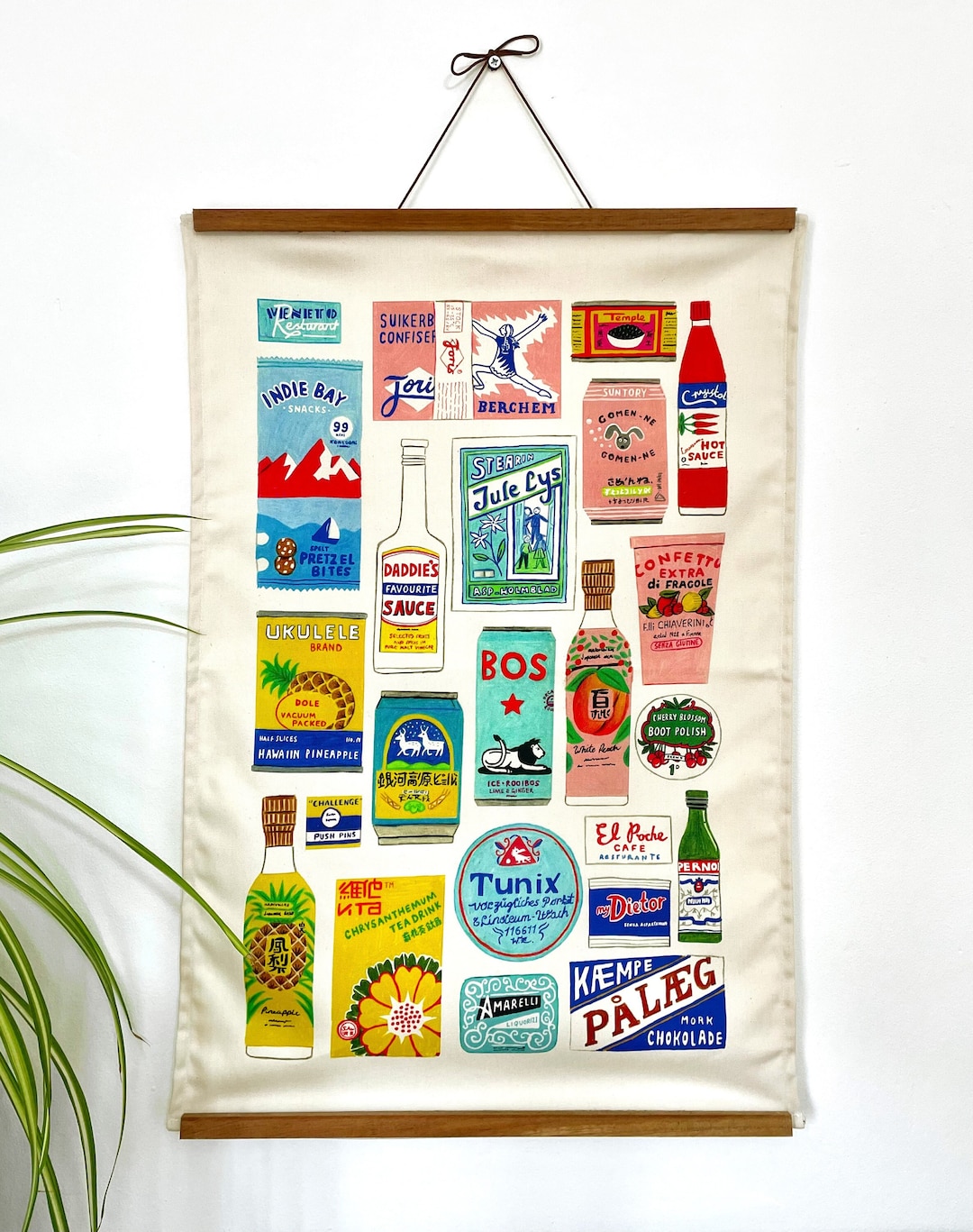 Food Packaging Cotton Tea Towel (organic) | Eco Home Goods | Made in ...