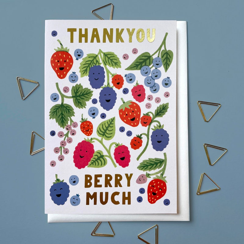 Fruit Card - Etsy