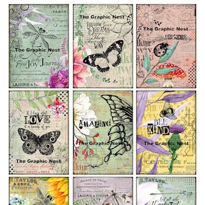 Inspired ATC Cards. Digital Download. - Etsy