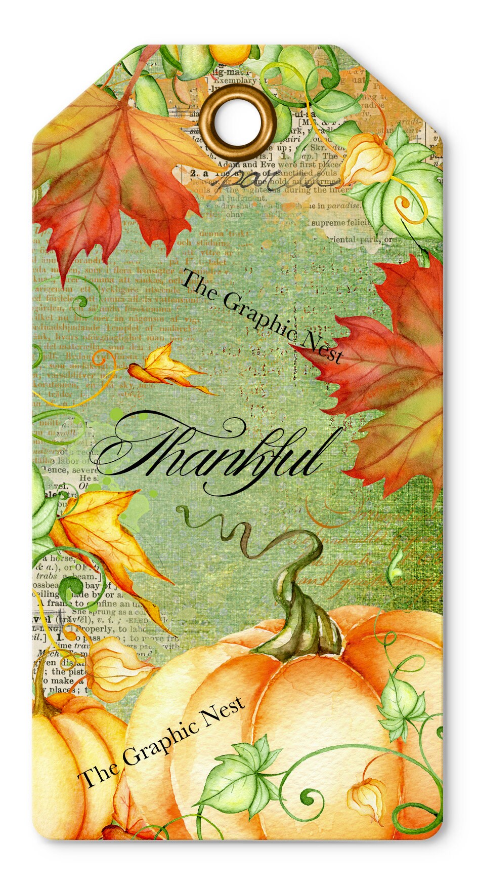 Printable Fall Tags. Digital Download. - Etsy