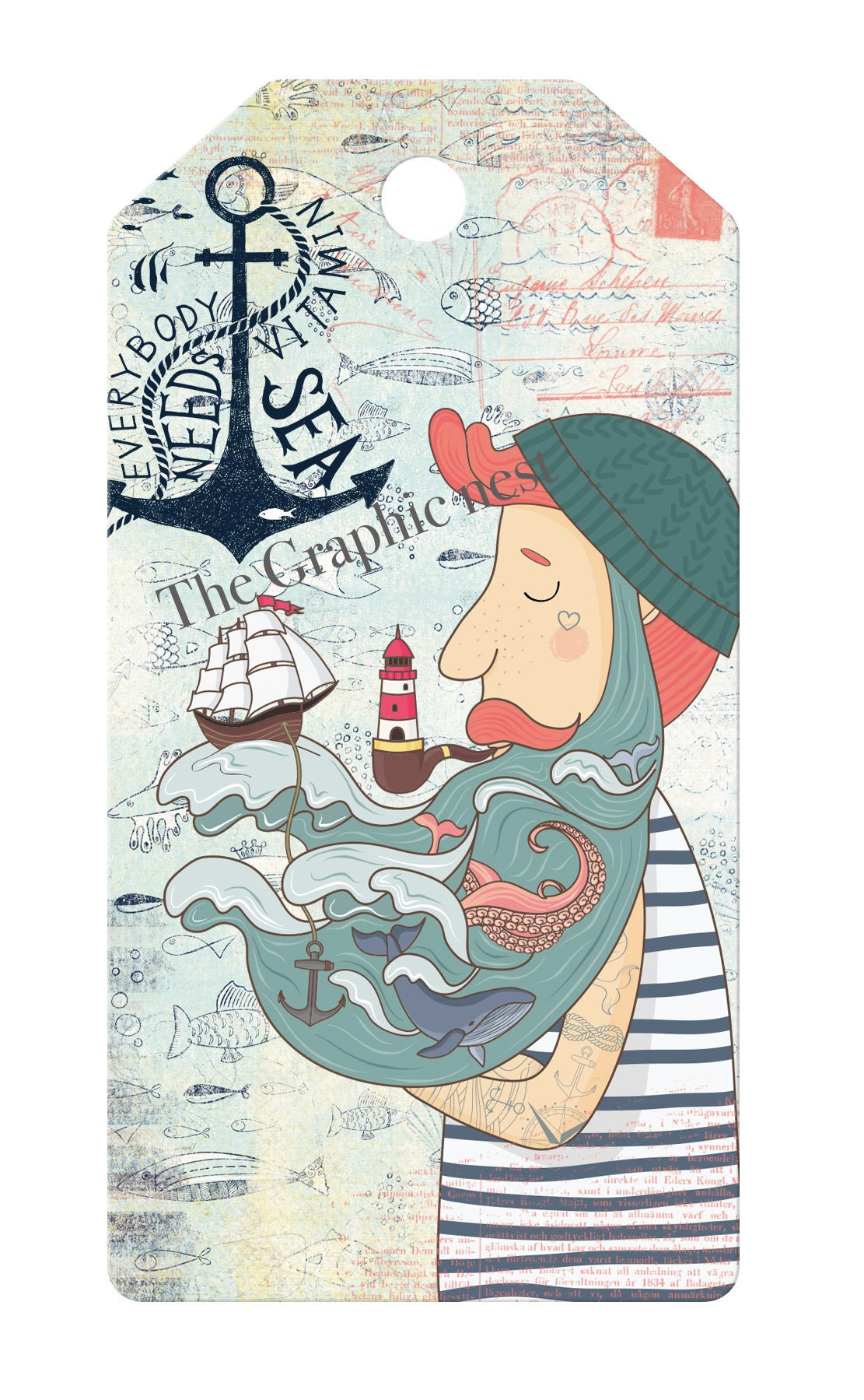 Nautical Tags. Digital Download. - Etsy