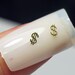 DOLLAR SIGN CHARMS for Nails Dollar Sign Nail Decals 3D Nail - Etsy