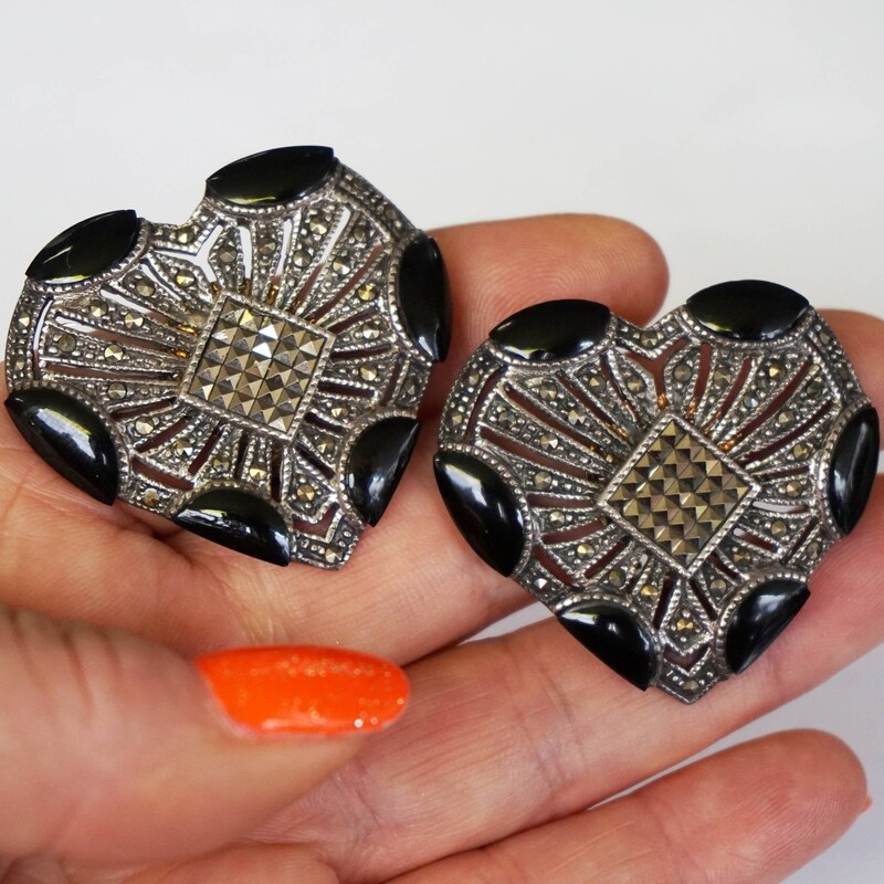 Judith Jack Earrings - Etsy