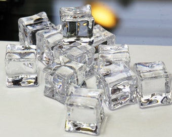 Miniature Fake Ice Cubes Resin Craft Dollhouse Fake Ice - Etsy