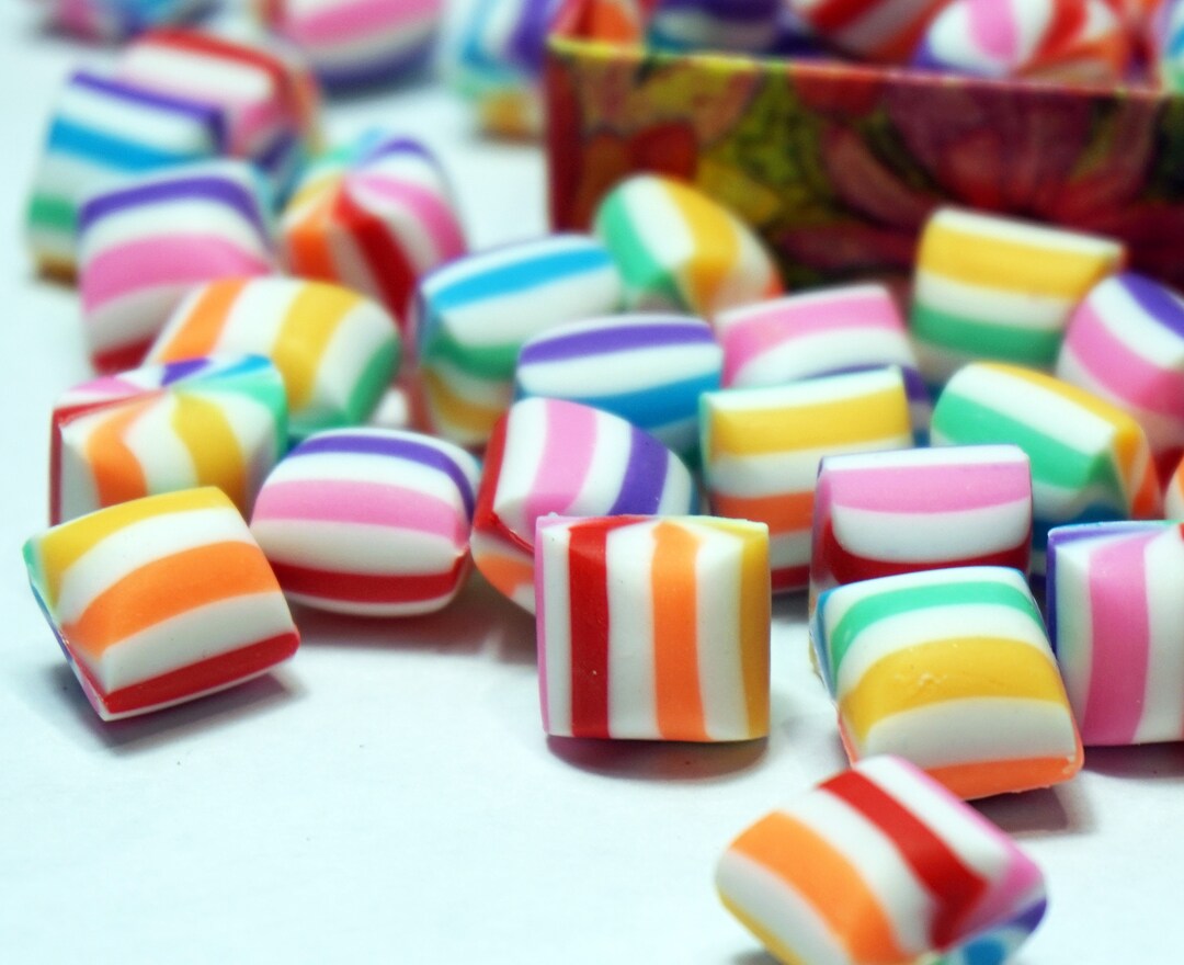 PEPPERMINT CANDIES PUFFS for Craft, Slime Fillers, Dollhouse ...