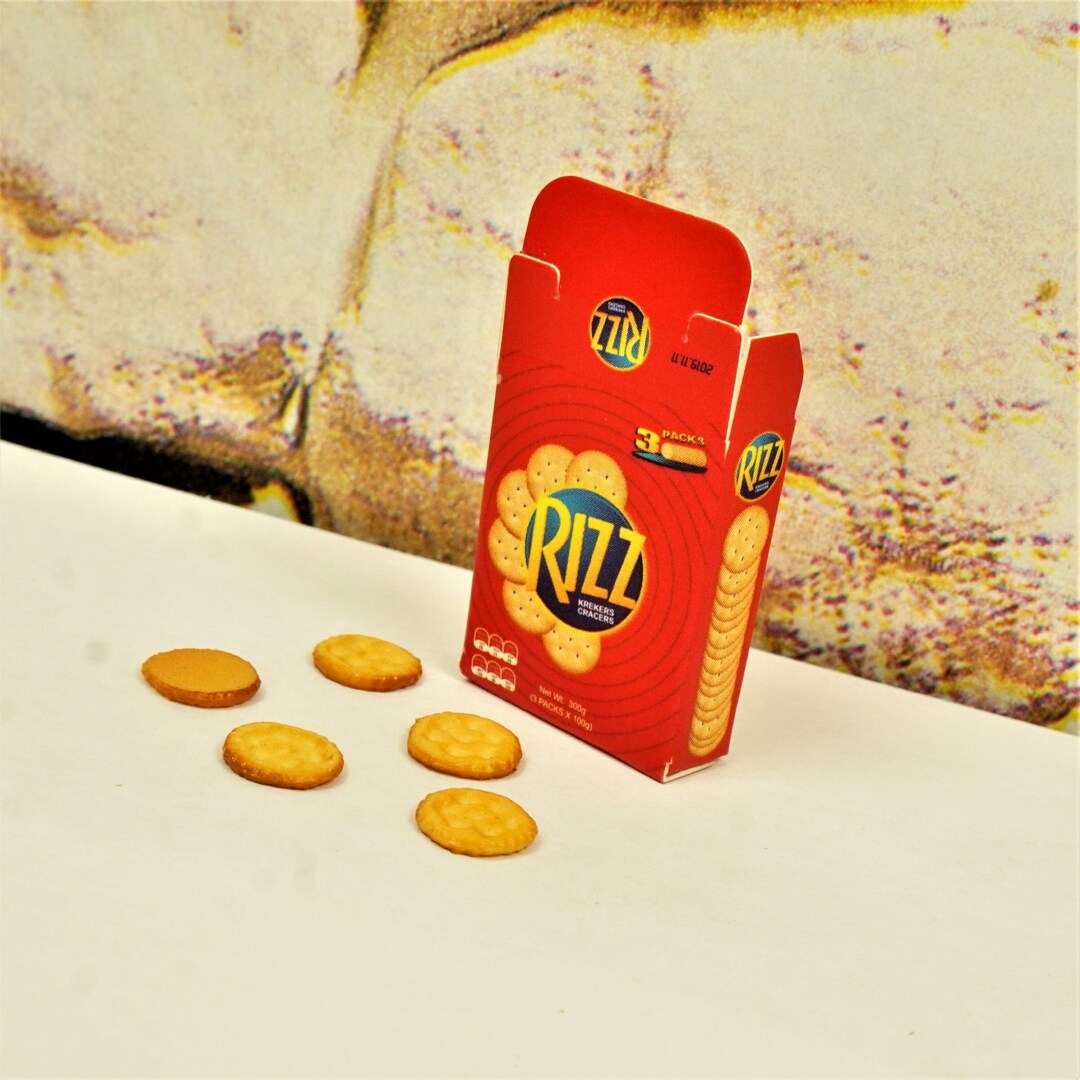 Dollhouse Crackers Scale 1 12 BOXED MINI CRACKERS Dollhouse Cookies ...