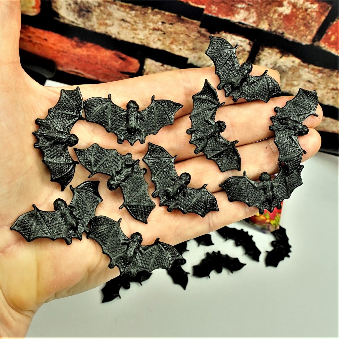 DIY HALLOWEEN BATS, Simulation Animals, Prank Toy, Lifelike Mini Bats ...