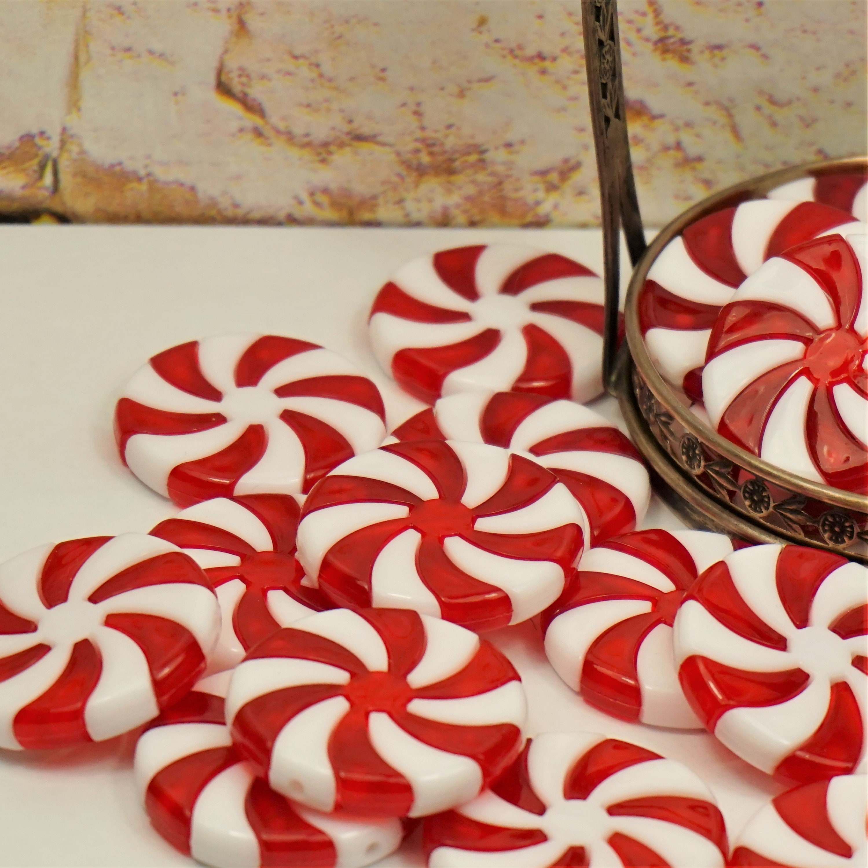 Stunning Peppermint Candy Christmas Ornaments Gallery