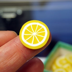 LEMON FIMO Slices, Small Gift for Kids, DIY Gift Idea - Etsy