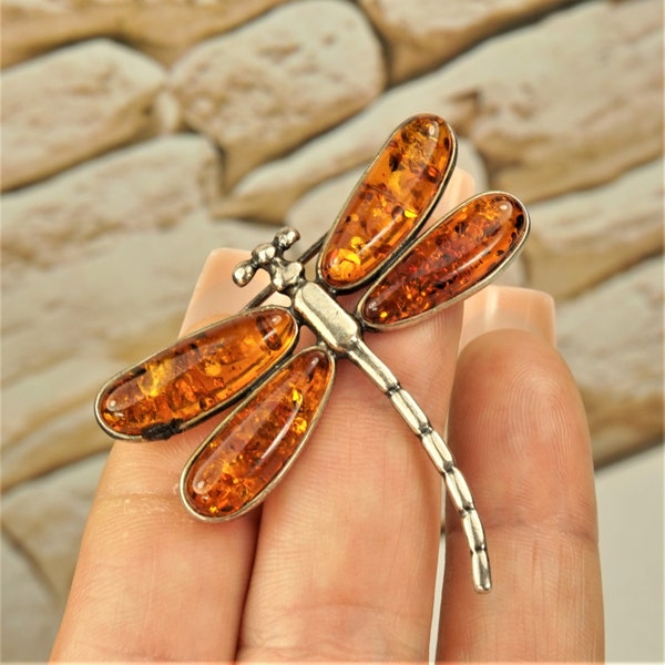 Dragonfly in Amber - Etsy