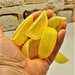 LEMON WEDGES CABOCHONS Lifelike Lemon Fruits Resin Lemon - Etsy