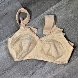 PURE COTTON Retro Bra With Wide Straps, Custom Made in USSR Damask ...