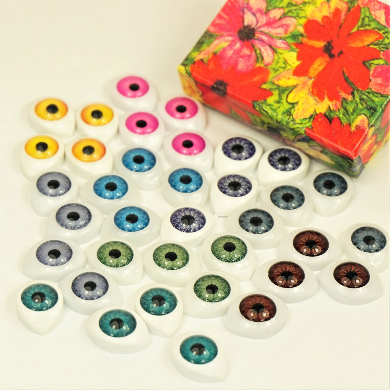 OVAL EYES for CRAFT Eye Flatback Cabochons Resin Eyes for - Etsy