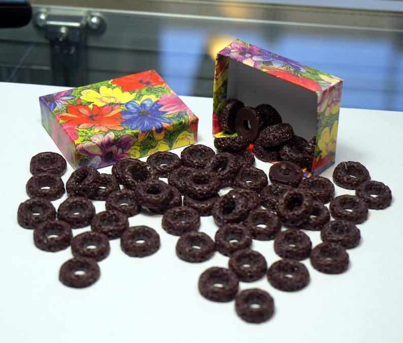 RESIN CEREAL for CRAFT Lifelike Chocolate Loops Real Size - Etsy