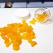 Mini TANGERINE FRUITS SLIME Plastic Tangerine Slices for Craft - Etsy