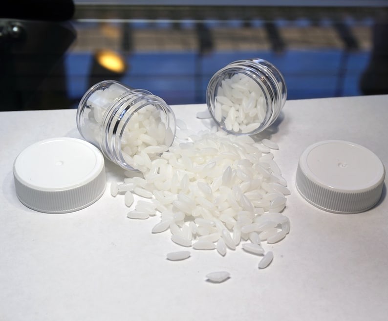 FAKE WHITE RICE Dollhouse Miniature Food in Plastic Jar - Etsy