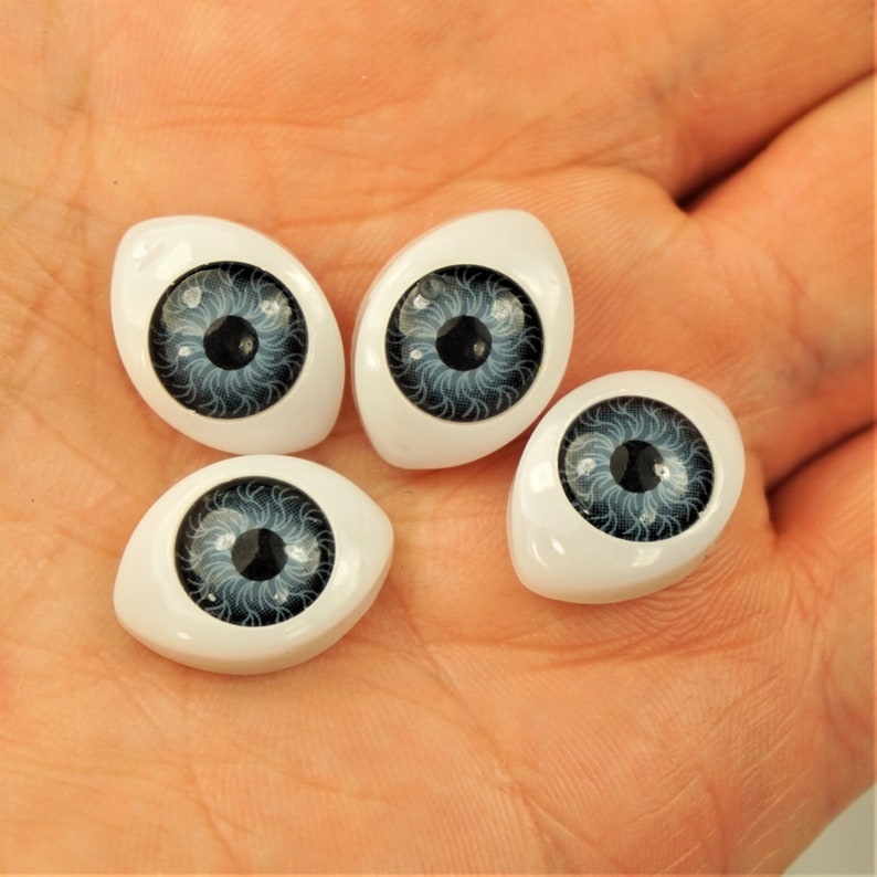 OVAL EYES for CRAFT Eye Flatback Cabochons Resin Eyes for - Etsy