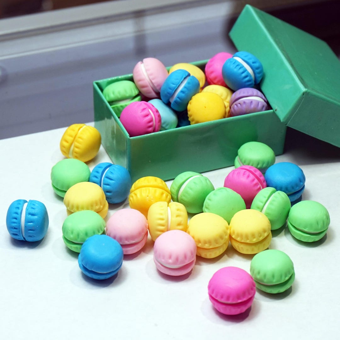 Mini MACAROON COOKIE, Dolls House Sweets, Colorful Cakes, Small Gift in ...