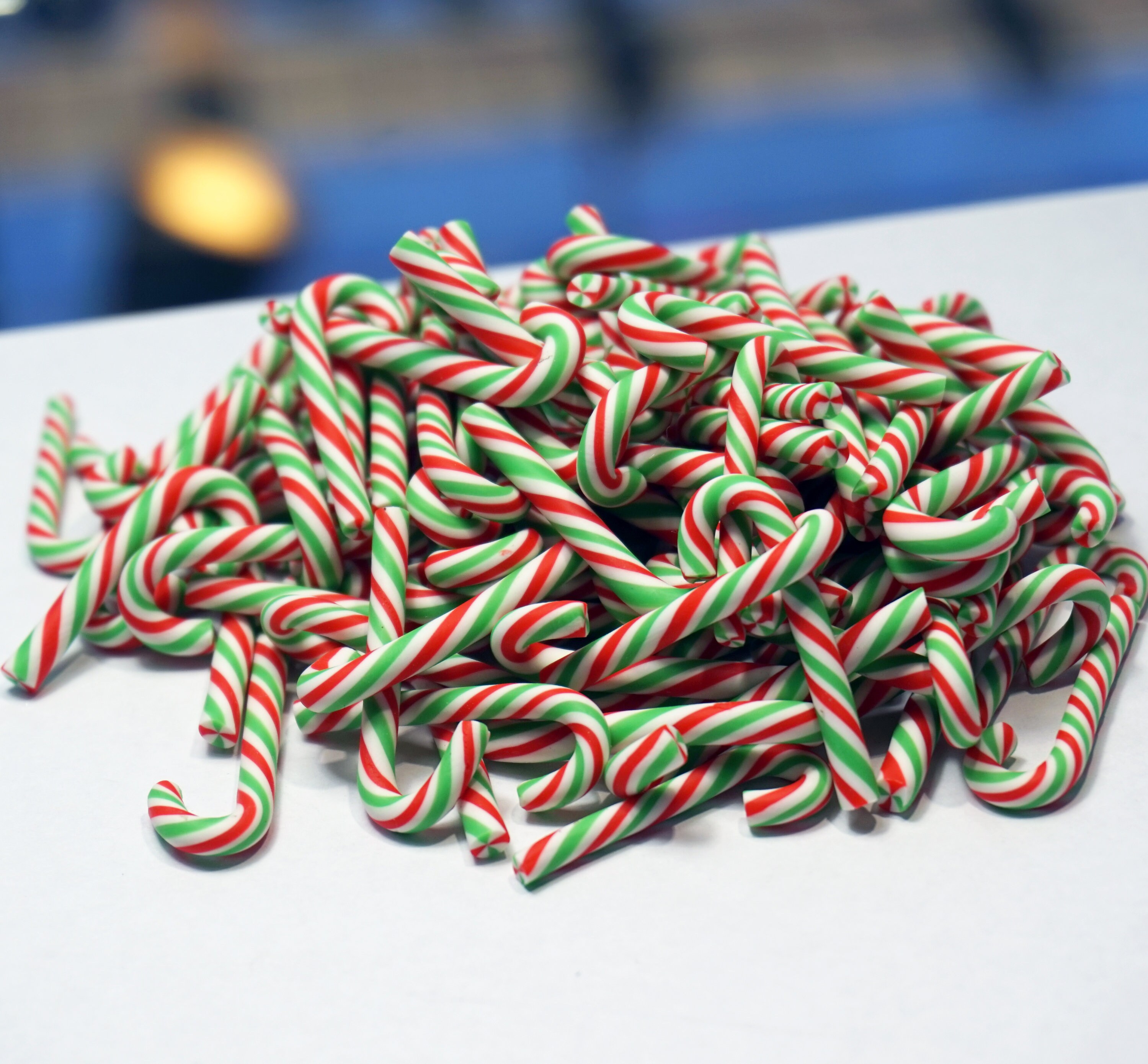 CHRISTMAS CANDY CANES For Craft Resin Candy Canes Dollhouse | Etsy