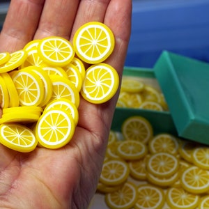 LEMON FIMO Slices, Small Gift for Kids, DIY Gift Idea - Etsy
